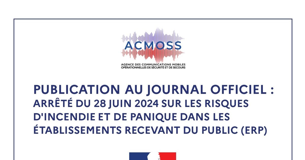 Publication au Journal officiel de l’arrêté "MS71" du xx juillet 2024